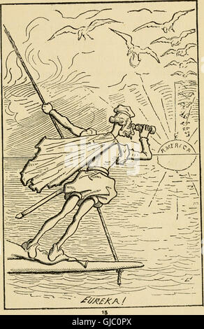 This humorous history of the United States, published in 1880, offers a ...