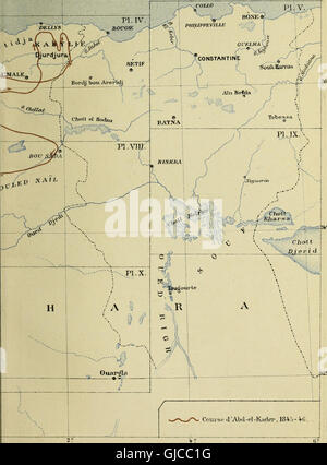 This 1889 French work details the French conquest of Algeria between ...