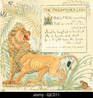 A 1908 illustrated edition of Aesop's fables, simplified for children ...