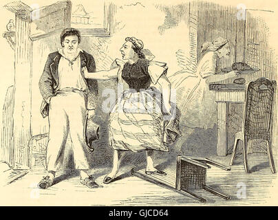 This 1850 volume of Harper's New Monthly Magazine includes articles ...