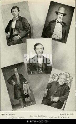A 1911 book tracing the genealogy of Thomas Solley and his descendants ...