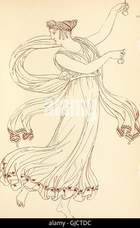 This work illustrates ancient Greek female costumes, showcasing 112 ...