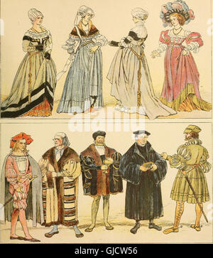 This 1905 work traces the history of costumes, detailing the evolution ...
