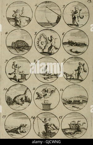 Collection of emblems, mottos, medals, and hieroglyphic figures, with ...