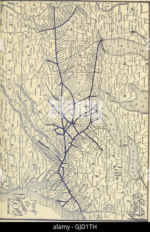 An image from the 'Book of the Royal Blue' (1897), which likely depicts ...