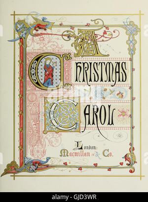 This 1873 edition of Charles Dickens' *A Christmas Carol* is a classic ...