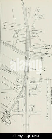 This 1920 report addresses the elimination of railroad grade crossings ...