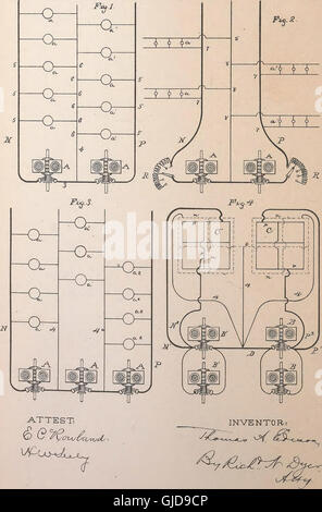 A collection documenting the patents granted to Thomas Edison between ...
