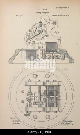 This collection includes patents granted to Thomas A. Edison from 1869 ...