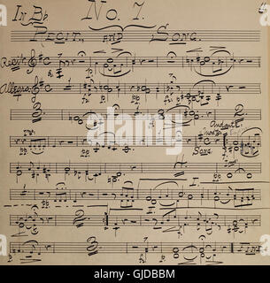 The orchestral parts for *Tabasco* (1894), an opera by G.W. Chadwick ...