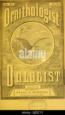 Ornithologist and oC3B6logist (1890 Stock Photo - Alamy