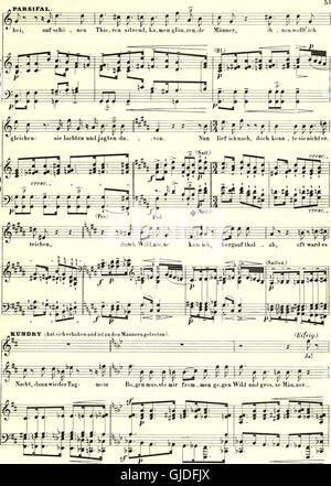 Parsifal, an 1882 stage festival play by Richard Wagner, is presented ...