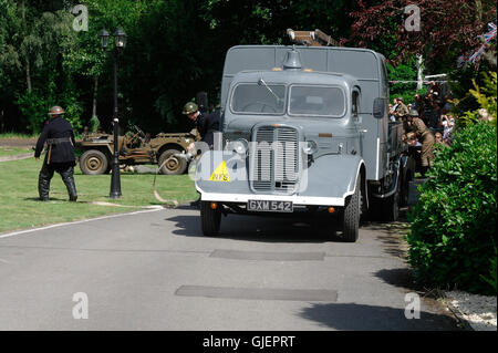 National Fire Service, NFS, World War 2 uniform and gas mask Stock ...