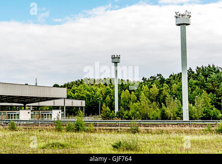 Former Border crossing point federal Republic Germany - DDR Marienborn ...