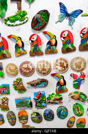 Costa Rica fridge magnets, Costa Rica, Central America Stock Photo - Alamy