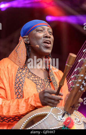 Afro Celt Sound System playing at Cardiff Big Weekend Festival on ...