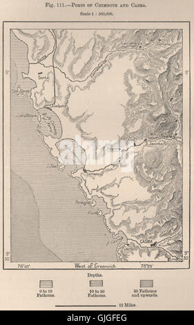 Map of Ancash Stock Photo - Alamy