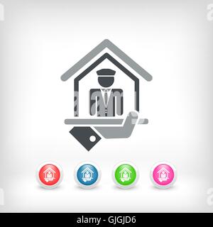 Icon for doorman ,doorkeeper Stock Vector Image & Art - Alamy