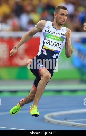 Great Britain's Daniel Talbot during the men's 200m semi-final during ...
