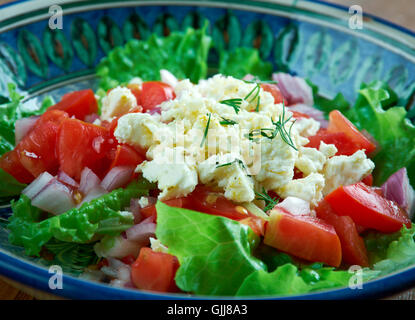 Shanklish Salad - Levantine meze dish Stock Photo - Alamy