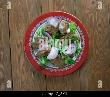 Ciger Tava or Arnavut Cigeri - Turkish Style Sauteed Liver with Red ...