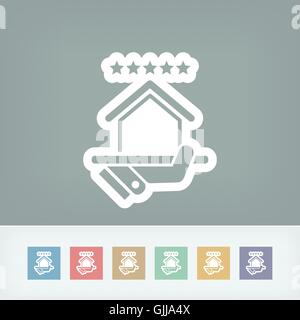 Top rating icon. House Stock Vector Image & Art - Alamy