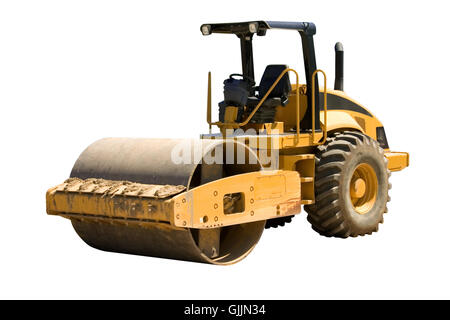 industrial machinery steamroller equipment roller construction wait ...