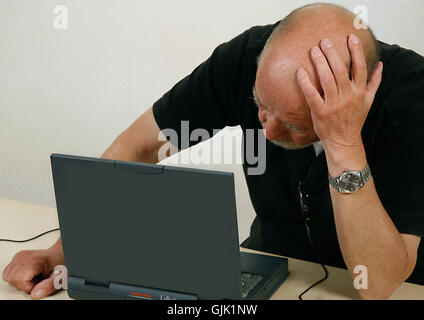 senior am notebook Stock Photo - Alamy
