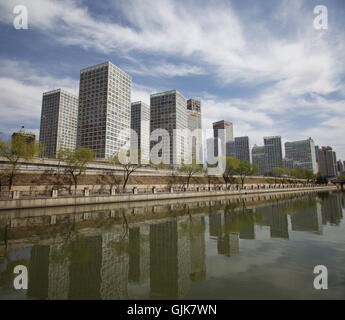 Chaoyang District, Beijing DABEIYAO Tonghuihe Qingfeng Park Stock Photo ...
