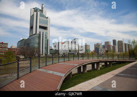 Chaoyang District, Beijing DABEIYAO Tonghuihe Qingfeng Park Stock Photo ...