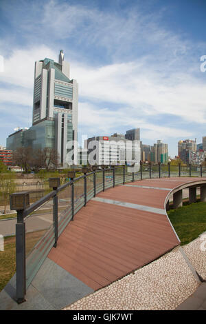 Chaoyang District, Beijing DABEIYAO Tonghuihe Qingfeng Park Stock Photo ...