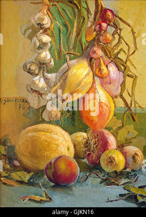 Antonio Sicurezza Still life with onions Stock Photo - Alamy
