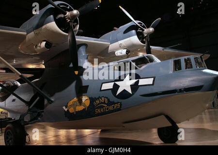 A World War II era Flying Tiger fighter airplane, with its sharp teeth ...