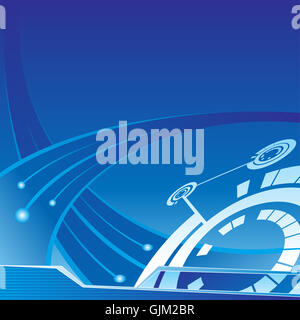 Science Futuristic Technology as a Concept Art Stock Photo - Alamy