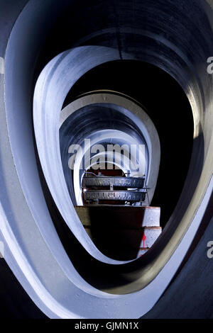 water pipe or tube in civil engineering and building services Stock ...