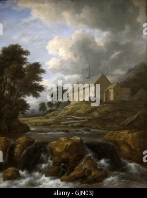 Oil painting by Jacob van Ruisdael, created between 1660 and 1665 ...