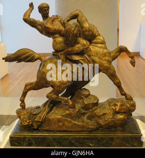 'Theseus Battling the Centaur' by Antoine-Louis Barye, High Museum ...