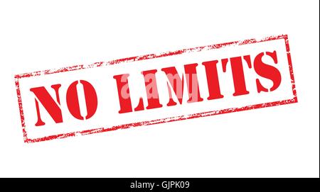 no limits stamp. no limits rectangular sign isolated on transparent ...