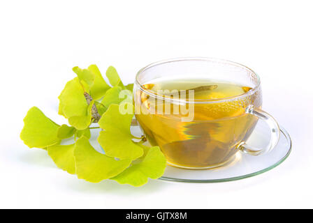 tea herb tea page Stock Photo - Alamy