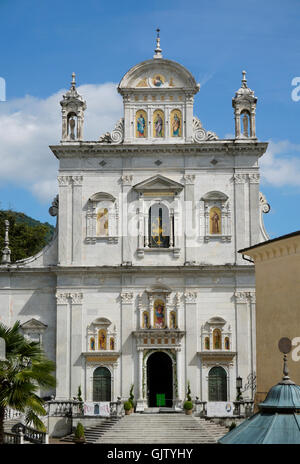 Sacred Mountain of Varallo, Varallo Sesia, Piedmont, Italy Stock Photo ...