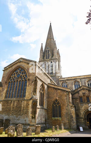 St Mary's Parish Church, Church Green Witney Oxfordshire UK Stock Photo ...