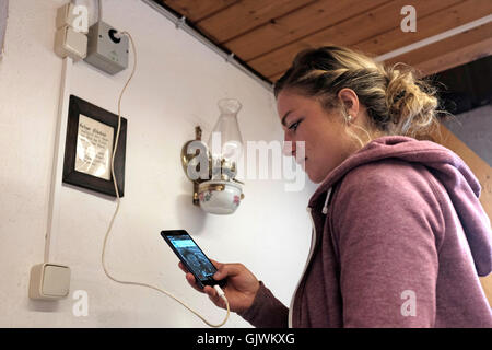 Brannenburg, Germany. 21st July, 2016. Maria Vogt, photographed at her ...