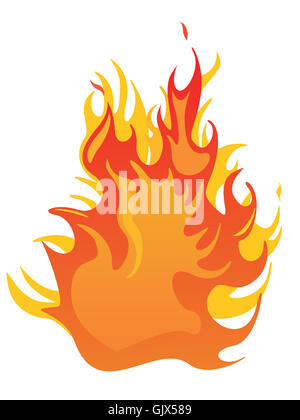 fire conflagration flame flames icon pictogram symbol pictograph trade ...