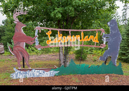 Chocolay Township, Michigan - Lakenenland, an outdoor sculpture park ...