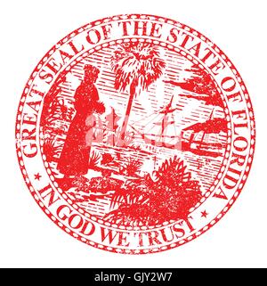 Florida State Seal Stock Vector Image & Art - Alamy
