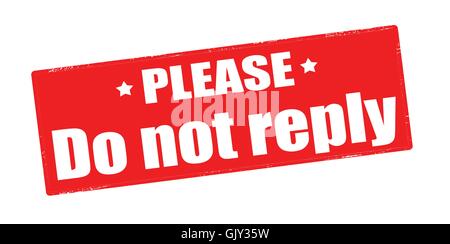 please sign and return red grunge rubber stamp vector illustration ...