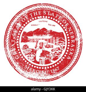 Nebraska Rubber Stamp Seal Vector Stock Vector Image & Art - Alamy