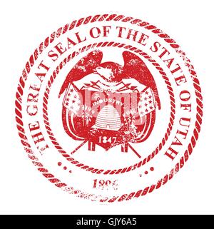 Utah Rubber Stamp Seal Vector Stock Vector Image & Art - Alamy
