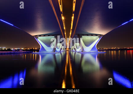 Al Garhoud Bridge in Dubai Stock Photo: 82327337 - Alamy