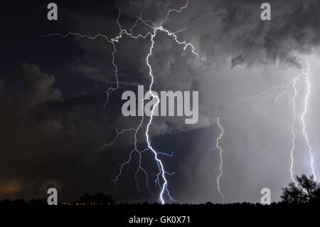 lightning sheet lightning flash thunder pivots bolt dark storm photo ...